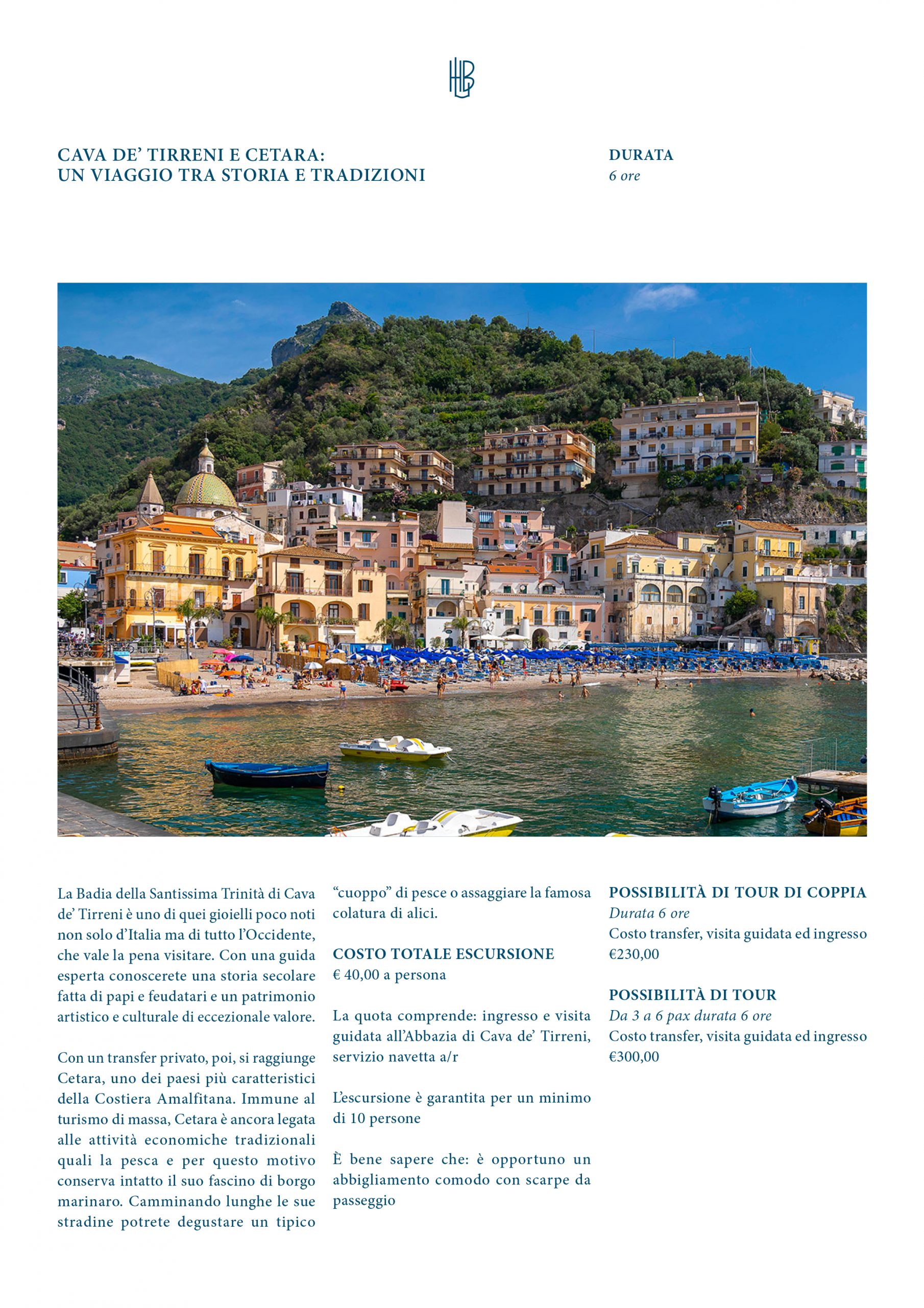 Escursioni Costiera Amalfitana | Tour Parco Nazionale del Cilento